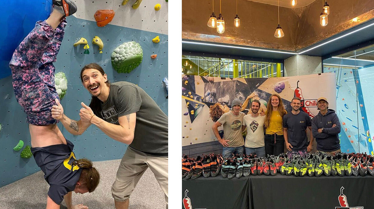 Test climbing shoes in your bouldering hall | Red Chili🔥